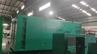 1000kva green testing 