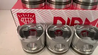 China New Cat 3306 Engine Parts 1654262 Piston With Snap Ring 6PCS Silver For 3306 3304 330B for sale