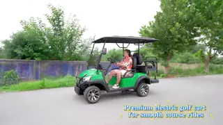 Florscence 2+2 & 4+2 Electric Golf Carts: Detailed Walkaround & Real Driving Test