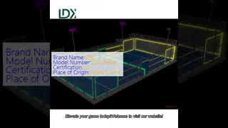 China Factory Direct Padel Court with LED Light Strip and Glass Wall for sale