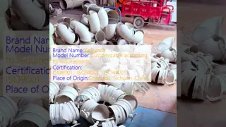 China Polypropylene PP Plastic Pipe Connectors Smooth Surface Finish and Durable Solution for Industrial Pipe Connection Needs for sale