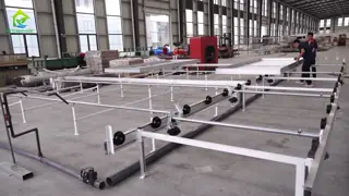 China Custom Logistics-based Track-mounted Adjustable Ebb and Flow Table Seedling Bed for Greenhouse Seedling Cultivation for sale
