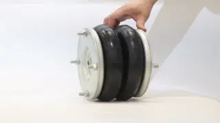 China 153MM Stroke Dunlop Air Spring PNP 305500112 Air Spring 8X2 for Paper Machinery for sale