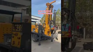 See Why Choose Rural/Remote Area-Adapted Tire Water Well Drilling Rig With 21° Climbing Capacity