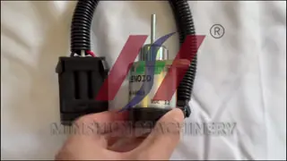 China 1J710-60011 12V Fuel Shut Off Solenoid For Kubota Engine | Diesel Stop Solenoid for sale