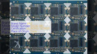 Green Soldmask Multilayer printed electronic circuit 10 Layers Fr4 1-6mm 2oz Copper Thickness electronics manufacturers