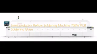 China Semiconductor Reflow Soldering Machine 70KW PCB Soldering Oven for sale