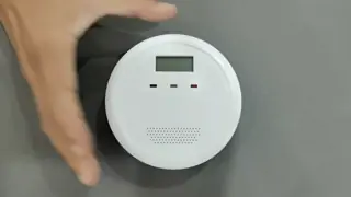 China 7 Year Electrochemical Carbon Monoxide Detectors 85 dB Battery Powered CO Detector for sale