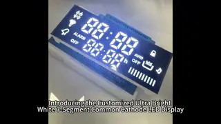 Customized Ultra 7-Segment LED Display