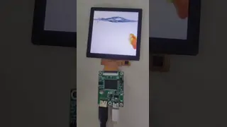 China 4 Inch Square LCD IPS 720x720 TFT Display 4 Inch Square LCD Touch Screen For 86 Box Smart Home for sale