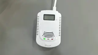 China EN50291 Certified Carbon Monoxide Gas Detectors Voice Prompt CO Gas Detectors With 9V Battery for sale