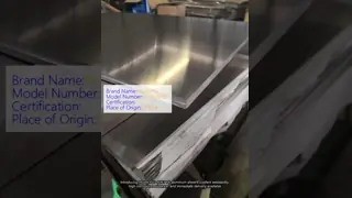 China Excellent Weldability Plain Aluminium Sheet Aluminium Alloy 6063 T6 for sale