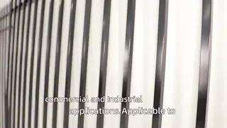 Steel fence