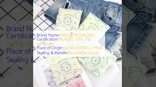 China Reclosable Waterproof CPE Zipper Bag Plastic Storage Pouch for Cosmetic Electronic Accessories Packaging for sale