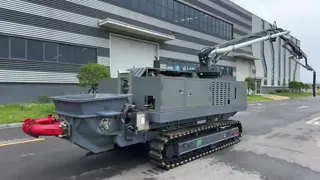 Crawler Type Concrete Pumping Truck