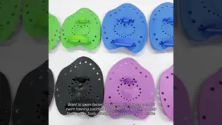 China Colorful Swim Training Paddles | Factory customization Help improve swimming performance, provide comfortable fit without irritating the hands for sale