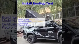 China 4x4 Off Road Jeep Gladiator Bed Cap Aluminum Alloy For Tacoma Toyota Hulix Truck for sale