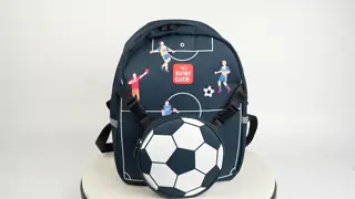 Supercute 2 In 1 Shoulder Bag Children Backpack Custom Football Kids School Backpack For You
