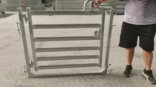 Cattle Panel Gate Showcase Video 01