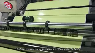 China Emergency Exit Instructions photoluminescent vinyl for Safety Marking Signage for sale