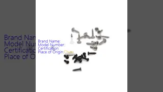 Precision Micro Screws For Electronics