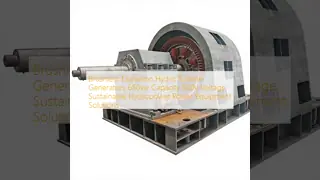 650kw Hydro Turbine Generator Sustainable Power