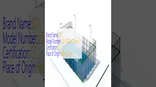 Factory Direct 360° Panoramic Padel Court with Steel Structure Frame