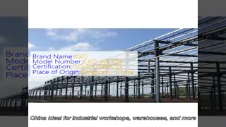 China Prefabricated Steel Warehouse Prices Sheds Storage Outdoor Industrial Steel Warehouse Construction Material for sale