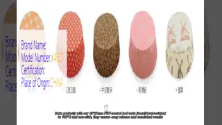43*27mm Round Petite Loaf Cake Liners ( PET Coated )