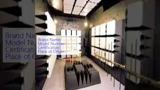 China Effective EMC Anechoic Chamber for Data/Voice Security Testing in Broad Spectrum for sale