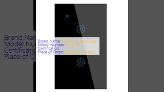 Convenient Control WiFi 2 Gang Smart Switch No Neutral 110V-250V AC Power