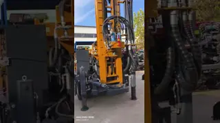 Pneumatic water well drilling rig