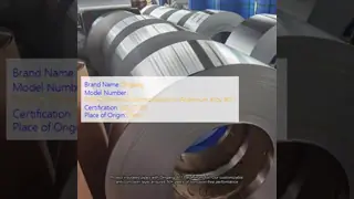 Aluminum Alloy 8011 Aluminum Foil for Insulated Pipe Wrapping (0.04–0.08 mm | Custom Width | Composite Anti-Corrosion Layer)