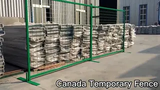 China 50x100mm 75x100mm Mesh Temp Fence Panels Crowd Control Fence Panels for sale