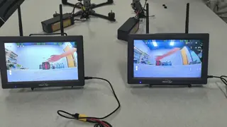 China HAWK-EYE 10.2 Inch FPV Monitor DVR for Drones Dual 5.8G Receivers Little pilot Captain X10.2inch 5.8G Hawkeye Monitor for sale