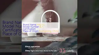 China Hotel Car Ultrasonic Cool Mist Air Humidifier With Rechargeable Battery LED Night Light for sale