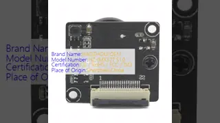 China 12MP IMX377 HDR MIPI Camera Module FF 4K MIPI CSI M12 Lens Drone Wide Angle Camera Module for sale