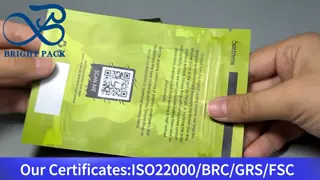 black and green aluminum-plastic zipper bag for silicone rings