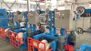 China 2025 High Speed Cable Drum Twister Buncher 1000 Bunching Machine Twister Machine Twister for sale