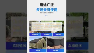 Heavy Duty Tarpaulin Custom Made Weatherproof