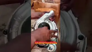 The customer said the turbine, which hadn't been used for a long time, was difficult to turn.