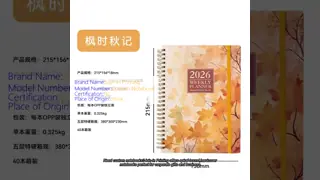 Spiral Binding Custom Journal Notebook Personalized Hardcover Customizable Pages Ideal for Corporate Gifts and Business