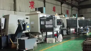 Hydraulic cylinder production workshop demonstration