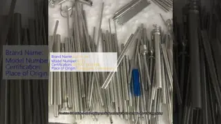 Processing Of 304 Stainless Steel Capillary Precision Medical Parts