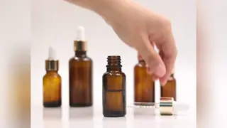 China 18mm 20mm 24mm 28mm Silicone Bulb Gold Silver Smooth Matt Closure Cosmetic Packaging Plastic Dropper Plastic Dropper for Essential Oil for sale