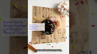 China 28 X 38cm Tray Display Paper Silicone Coating Greaseproof Waterproof Double Side for sale