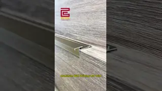 Aluminum Wall Skirting LED Trim | Hidden Light Channel & Modern Edge Finishing#AluminumLEDProfile