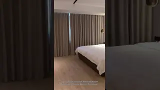 China Apartment Room Bedroom Set Wood 5 Star Hotel Bedroom Furniture Set for sale