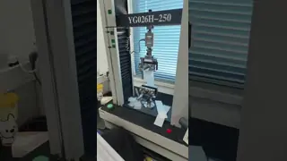 Square Pattern 15 gsm PP nonwoven Tensile Strength Testing