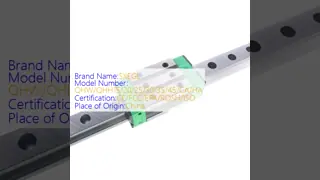Silent Linear Guide Rails High Accuracy Zero Lube